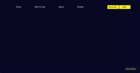 navbar codesandbox