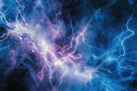 Abstract Lightning Abstract Electrical Background Fractal Lightning