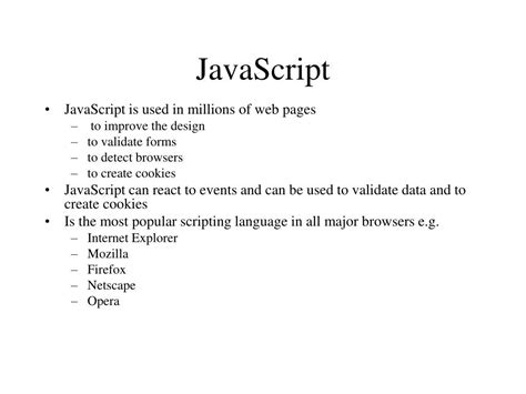 Ppt Scripting Languages Powerpoint Presentation Free Download Id