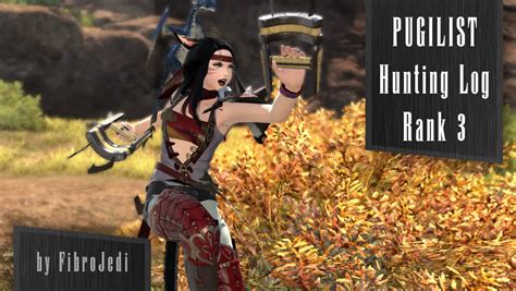 Ffxiv Pugilist Hunting Log Rank 3 All Targets With Maps