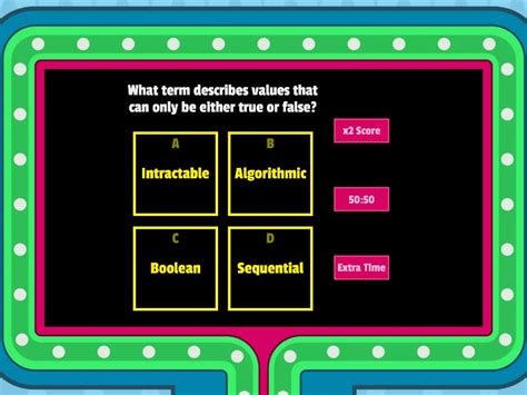 Ap Csp Review Questions Gameshow Quiz