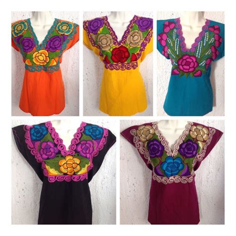 Hermosas Blusas Tipicas Bordadas Mercadolibre 📦