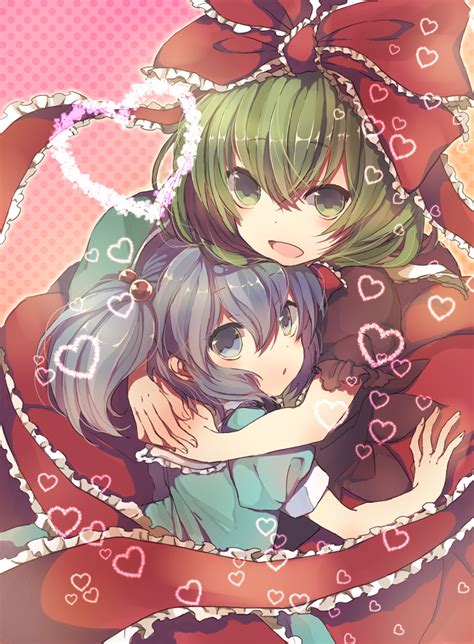 Le Hug Hina X Nitori R Touhou Yuri