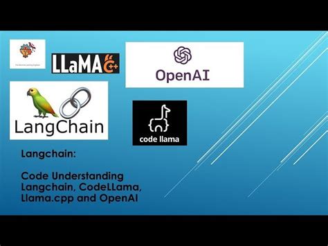 Free Video Code Understanding With Langchain Codellama Llamacpp And Openai From The Machine