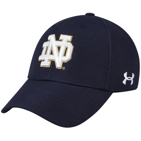 Mens Under Armour Navy Notre Dame Fighting Irish Classic Structured Mens Under Armour Navy Notre Dame Fighting Irish Classic Structured