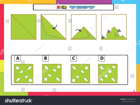 Ted Talented Worksheetsiq Test Choose Correct Stock Vector Royalty Free 1730687518