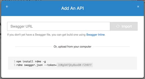 introducing readme s api