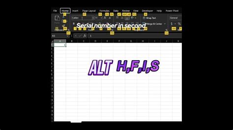 serial number in excel auto serial number in excel quickly fill