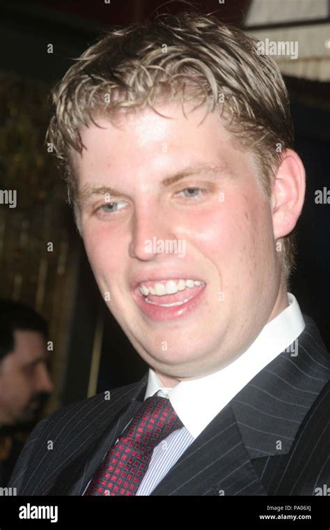 ERIC TRUMP 2005 Photo By Adam Scull PHOTOlink Net Stock Photo Alamy