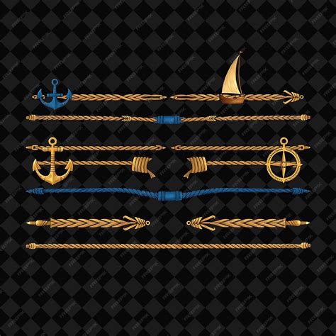 A Set Of Arrows And Arrows With A Ship On The Bottom Premium Ai