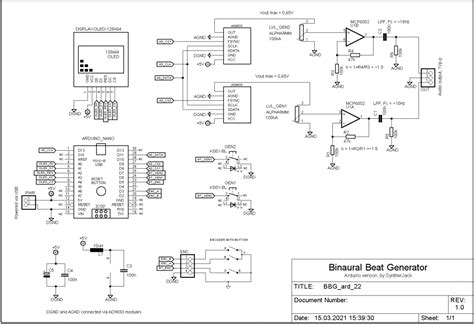 Binaural Beat Generator Arduino SyntherJack