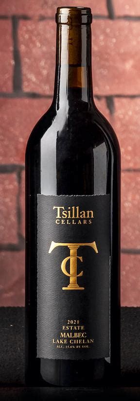 Tsillan Cellars 2021 Estate Malbec Lake Chelan 56 Great Northwest Wine
