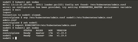 Kubeadm No Configuration Has Been Provided On Kubernetes Worker Nodes Stack Overflow