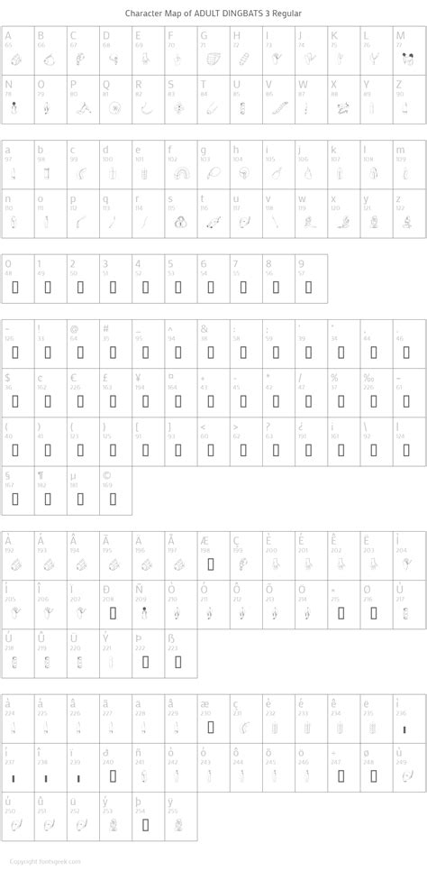 ADULT DINGBATS Font Download For Free View Sample Text Rating And More On Fontsgeek Com