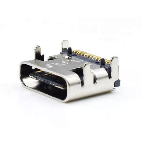 USB3 0 Type C Connector 24pins Female SMT Socket Charging Port PCB Solder Charging Connector