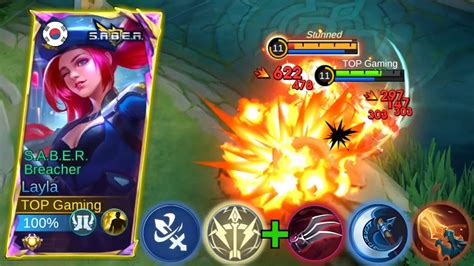 ONE HIT SAVAGE!! LAYLA NEW BEST BUILD & EMBLEM FOR THIS SEASON! - BUILD TOP GLOBAL LAYLA 2024 ...