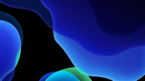 1400x1050 Dark Blue Ios 13 Apple 1400x1050 Resolution Wallpaper Hd
