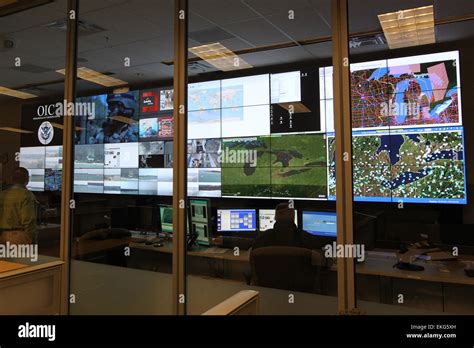 An Aerial View Of Cbp Operations At The Northern Border In Detroit