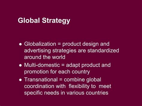 Strategy Formulation And Implementation Ppt