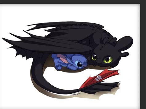 Toothless And Stitch Laptop Wallpapers Top Free Toothless And Stitch