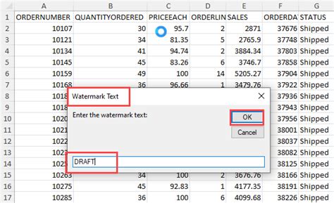 5 Ways To Add Draft Watermark In Microsoft Excel How To Excel