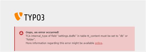 typo3 10 4 3 backend dce pages image upload issue stack overflow