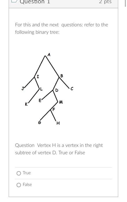 Solved Question 1 2 Pts For This And The Next Questions