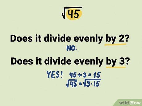 Ways To Simplify Radical Expressions Wikihow