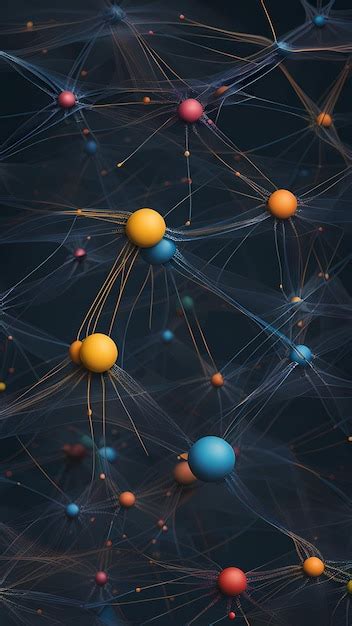 premium ai image abstract neural network pattern data connections