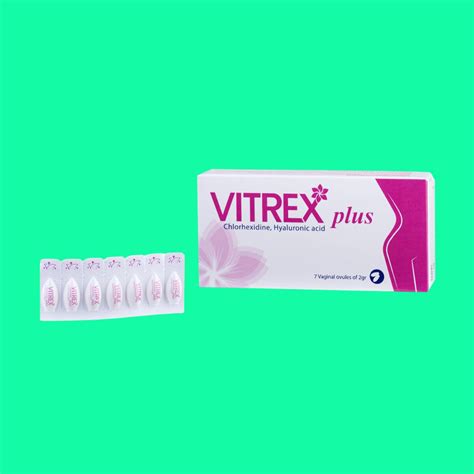Thuốc đặt Vitrex Plus Ngừa Hỗ Trợ điều Trị Viêm âm đạo Dược Sĩ Lưu Văn Hoàng