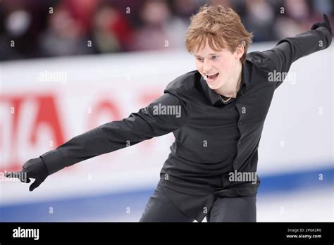 Ilia Malinin Of The U S A Performs During The Mens Short Program Of The World Figure Skating