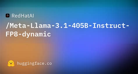 RedHatAI Meta Llama B Instruct FP Dynamic Discussions