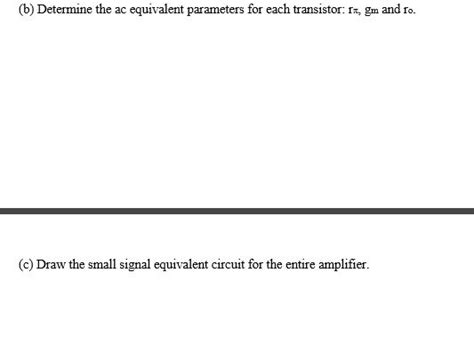 solved transistor parameters for both q1 and q2 are 100