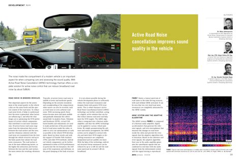 Pdf Active Road Noise Cancellation For The Improvement Of Sound Quality In The Vehicle