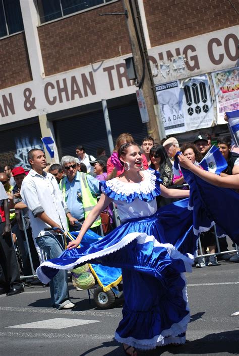 Latina Chica Twirl Parade Atlacatl El Salvador Flickr