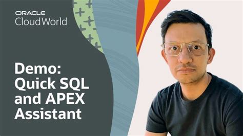 Ben Greenberg On Linkedin Oracle Database Directions Quicksql And Apex Assistant Demo…