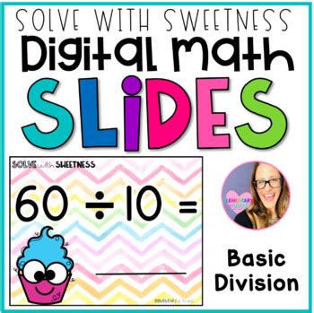 DIGITAL Division Practice Using Google Slides Distance Learning