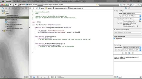59 สอนเขียนโปรแกรมบนระบบ Ios ด้วยภาษา Swift สำหรับผู้เริ่มต้น