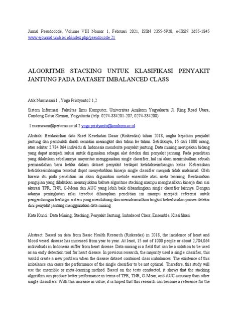 Jurnal Pseudocode Pdf