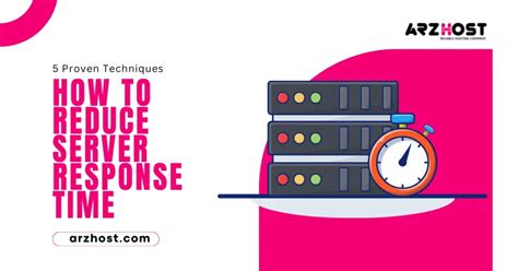 5 proven techniques how to reduce server response time
