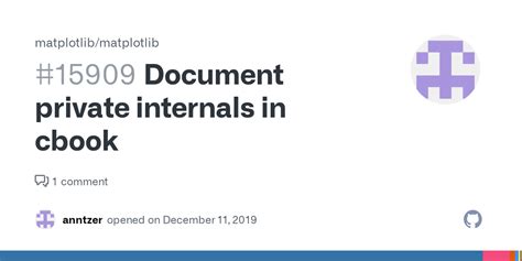 document private internals in cbook · issue 15909 · matplotlib