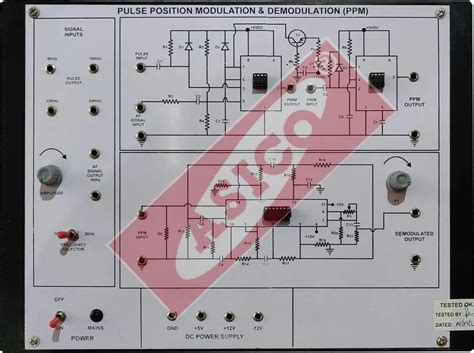 Asico Ac Mains Pulse Position Modulation And Demodulation For Laboratory