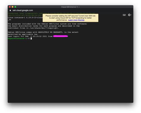 Google Cloud Platform GCP You Do Not Have Sufficient Permissions To SSH Into This Instance