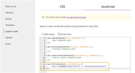 Javascript Methods — Plumsail Orgchart 10 Documentation
