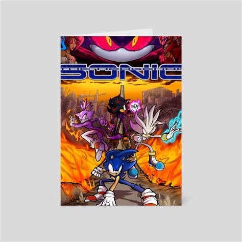 Sonic Class Of 06 A Card Pack By Matteo Perez Inprnt