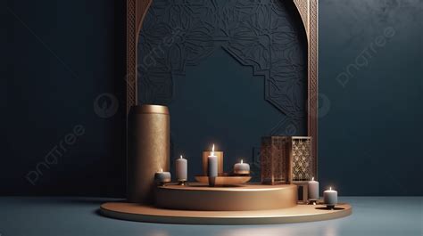 제품 배치 배경 이슬람 라마단 연단 3d 일러스트 이슬람 3d 모스크 3d 라마단 3d 배경 일러스트 및 사진 무료 다운로드 Pngtree