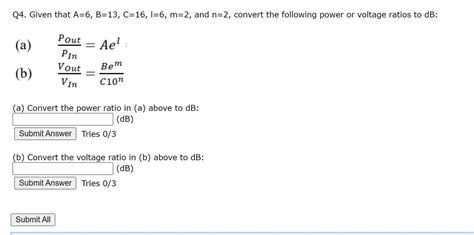 Solved Q4 Given That A6b13c16l6m2 And N2
