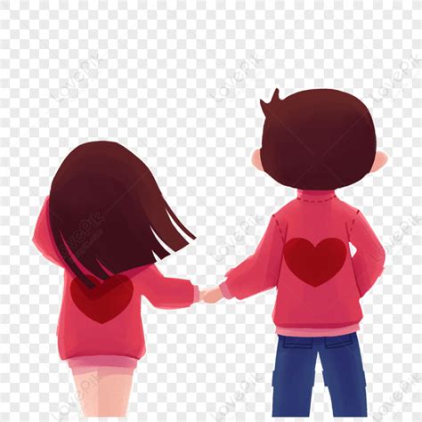커플 Png 일러스트 무료 다운로드 Lovepik