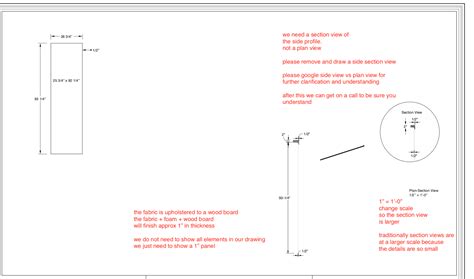Side Section View Of A Panel LayOut SketchUp Community
