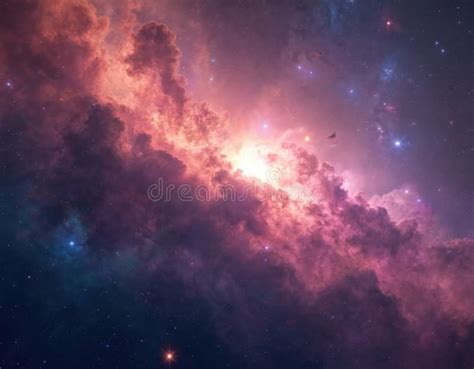 Colorful Space Galaxy Cloud Nebula Wallpaper Stary Night Cosmos In